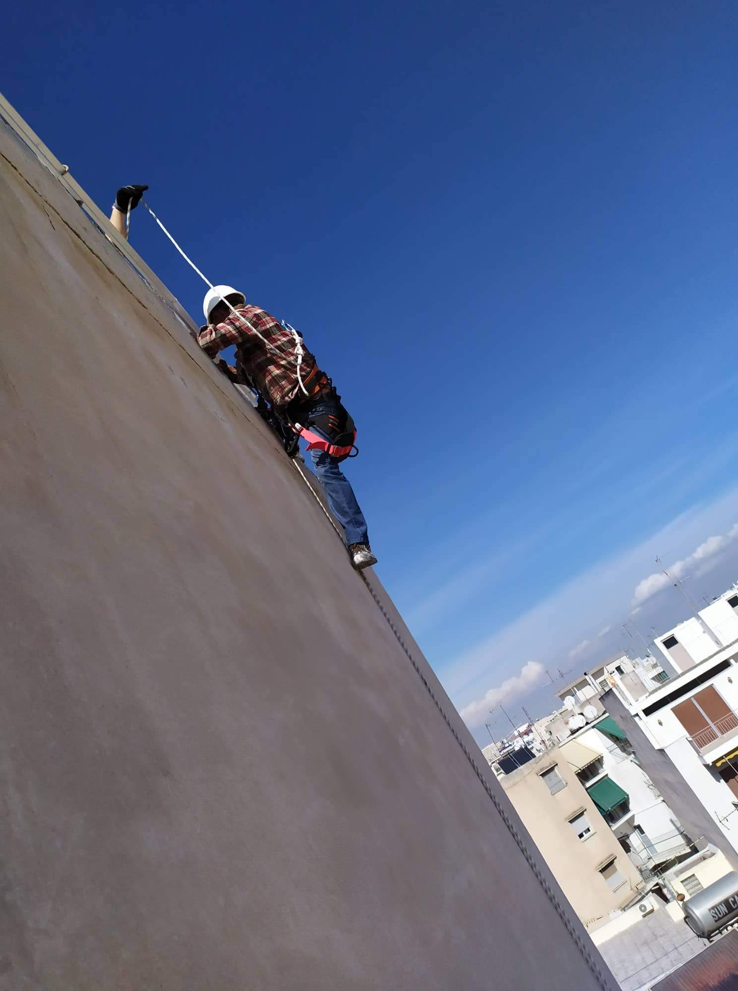 ΕΡΓΑΣΙΕΣ ΣΤΟΝ ΑΕΡΑ ΦΩΤΟ ΒΙΝΤΕΟ - Εργασίες σε ύψος με σχοινιά | Εναέριες ...